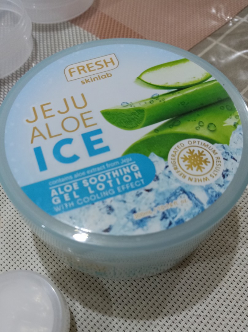 FRESH SKINLAB Jeju Aloe Ice FULL SIZE 300ml, Beauty & Personal Care ...