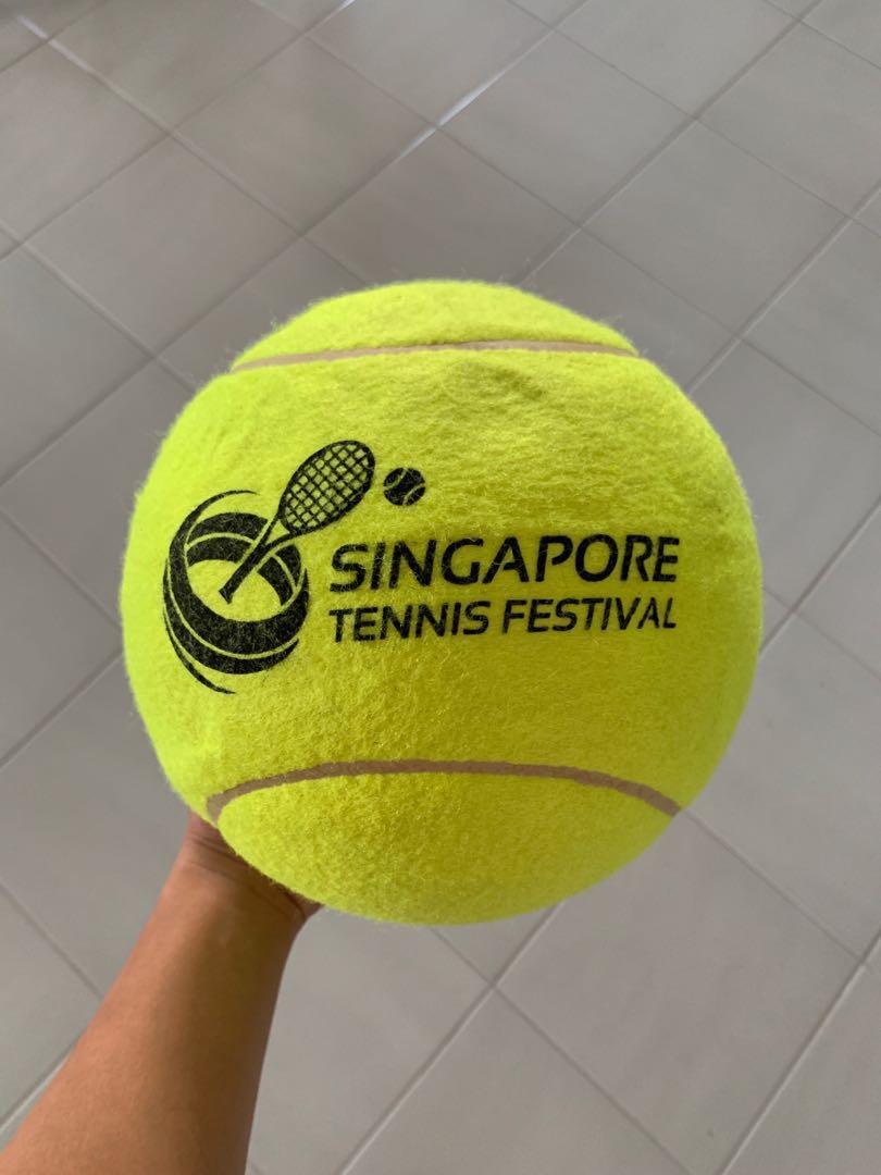 Giant tennis ball, Sports Equipment, Sports & Games, Racket & Ball ...