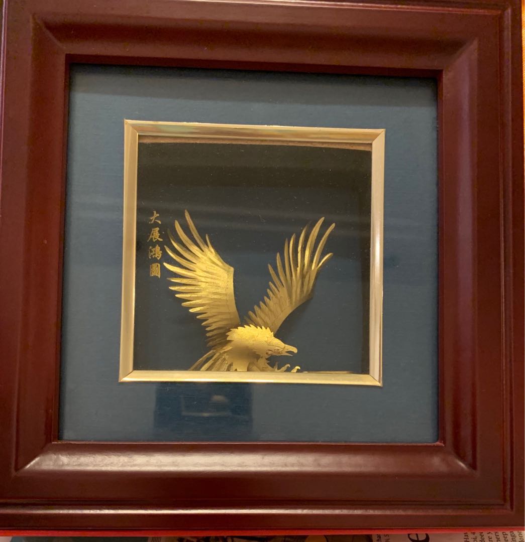 Golden eagle frame , Hobbies & Toys, Memorabilia & Collectibles ...