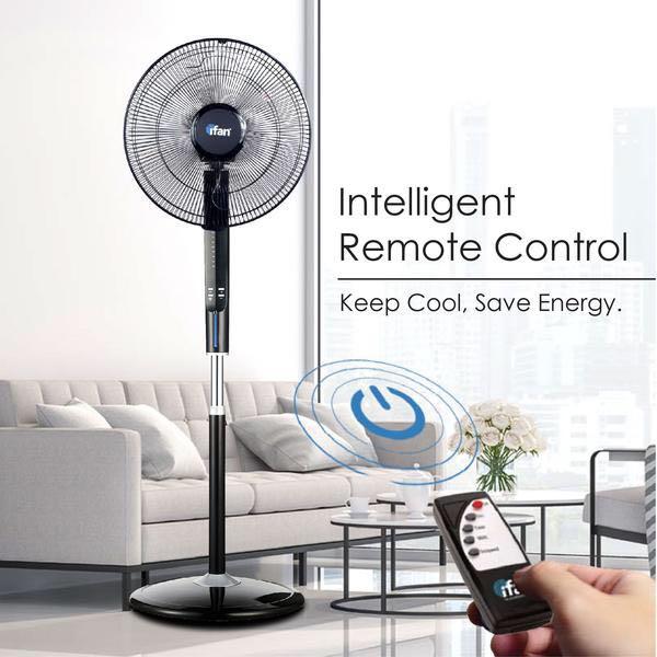 iFan - PowerPac 16 inch Stand Fan with Remote Control (IF606 ...