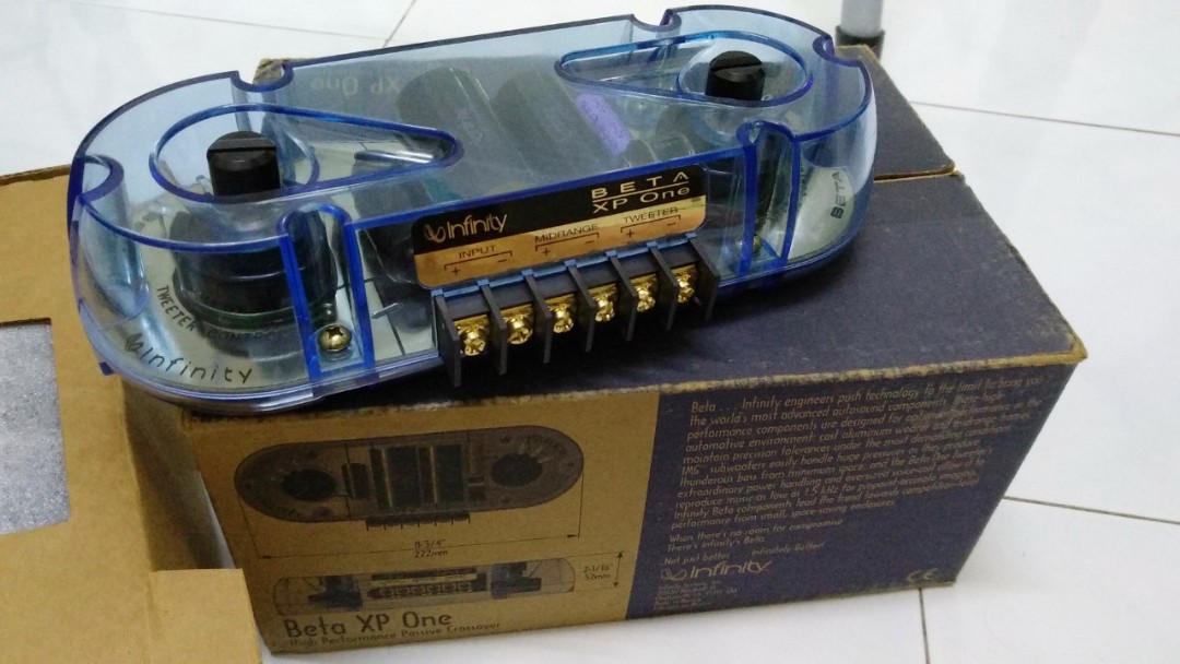 Infinity BETA series passive crossover new set, Hobbies & Toys, Music ...
