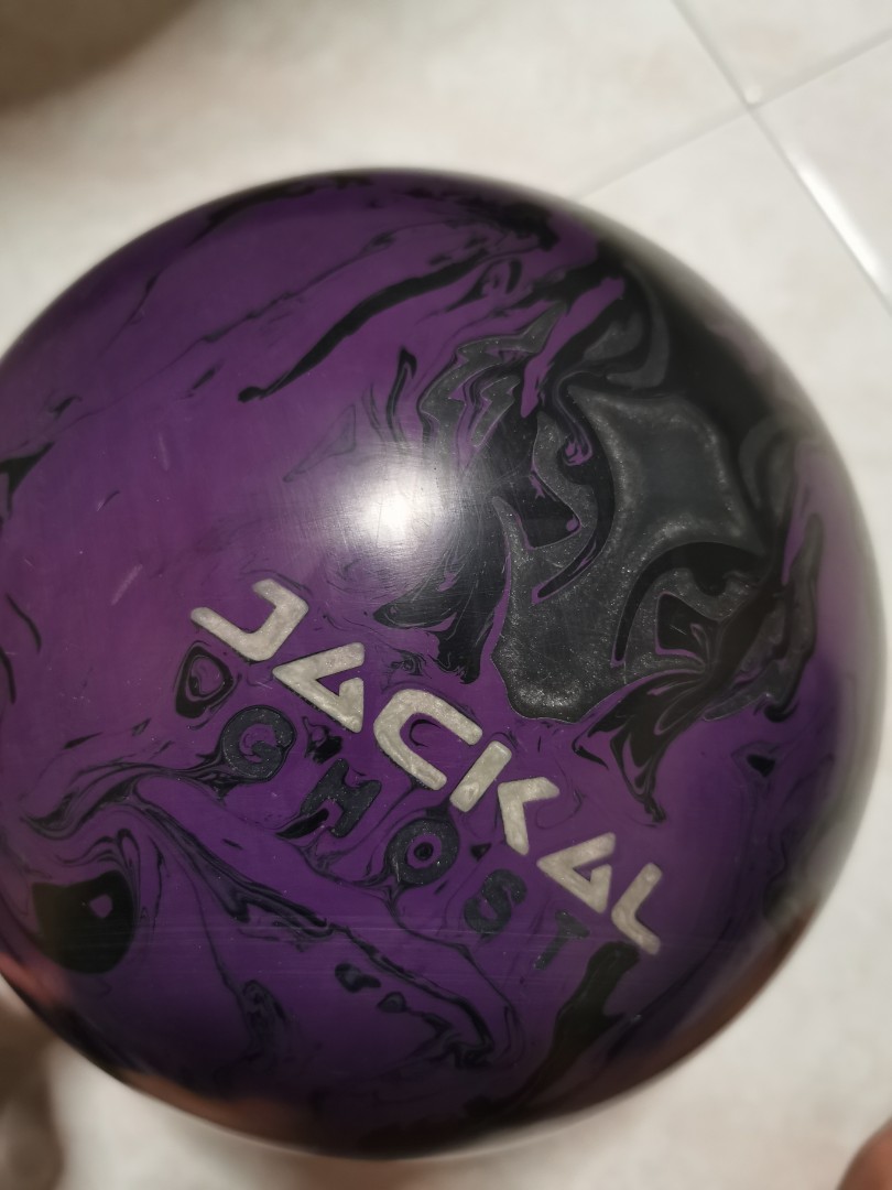 Jackal ghost bowling ball 14lbs (13lbs 11oz), Sports Equipment, Sports ...