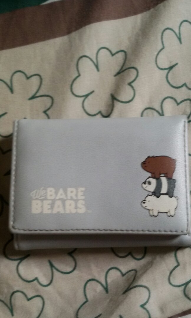 miniso we bare bears wallet, Women's Fashion, Bags & Wallets, Wallets ...