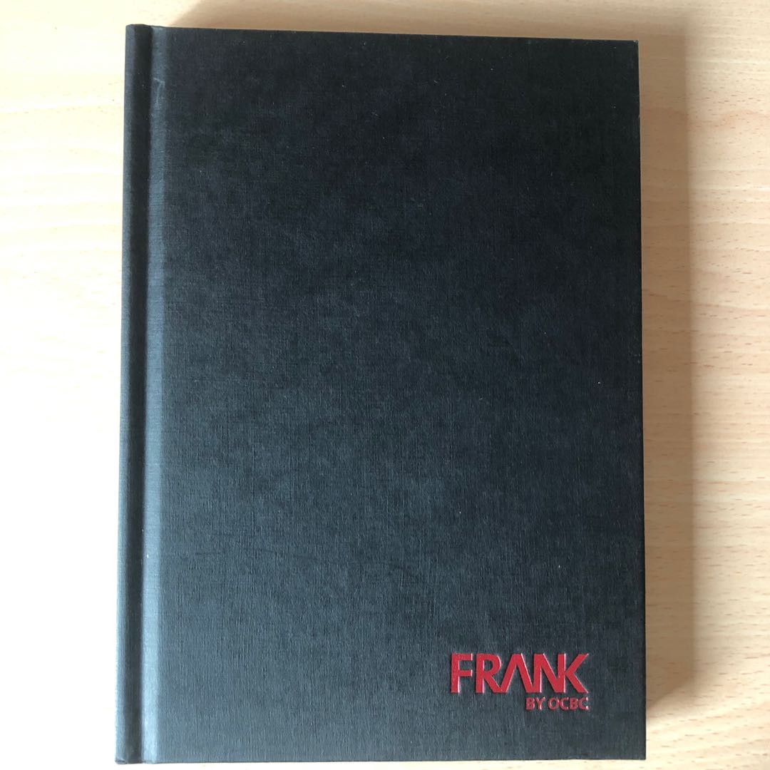 OCBC Frank Notebook, Hobbies & Toys, Stationery & Craft, Stationery ...