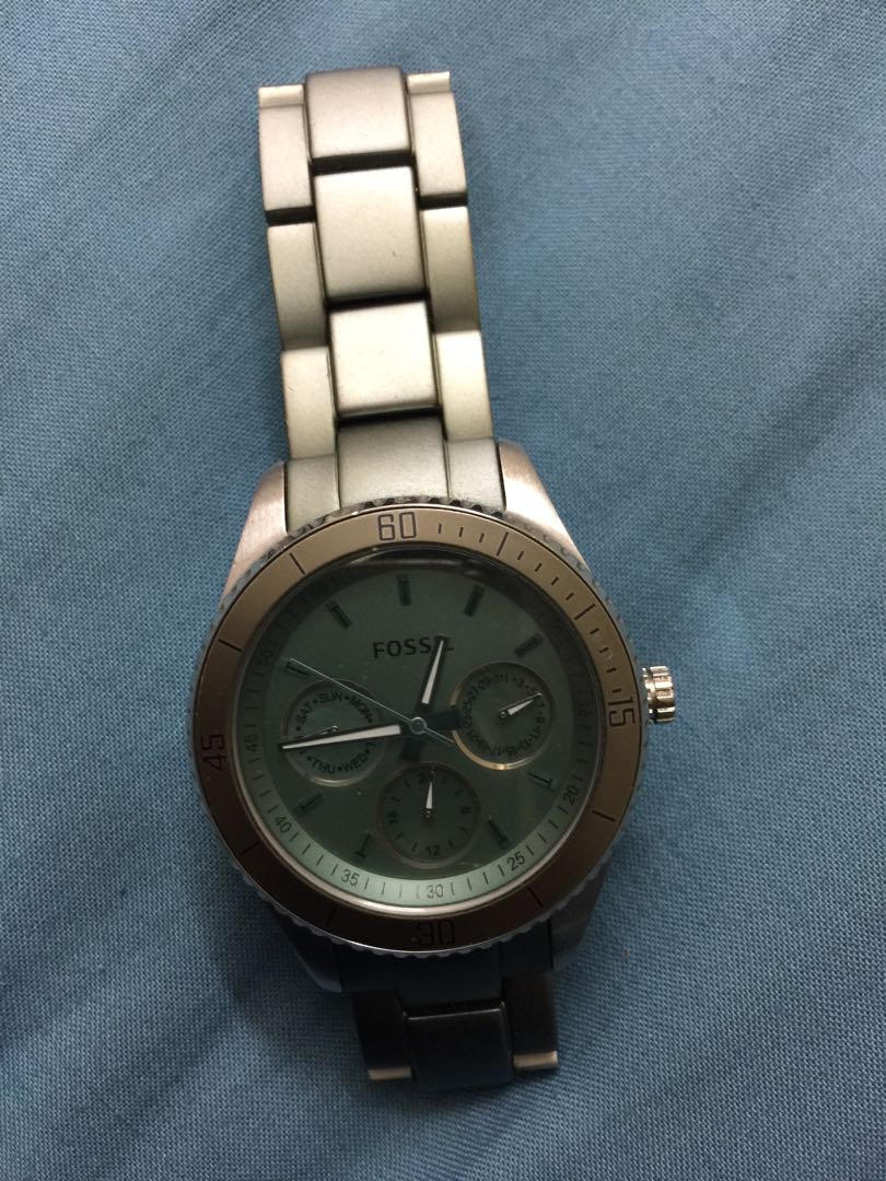 ORIGINAL MEN FOSSIL WATCHES ( STILL IN GOOD CONDITION), Men's Fashion ...