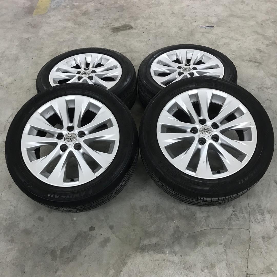 original vellfire 18 inch sports rim tyre 70%, Auto Accessories on ...