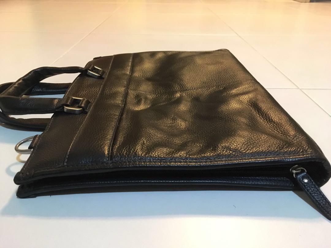 Pierre Cardin Leather briefcase, Men's Fashion, Bags, Briefcases on ...