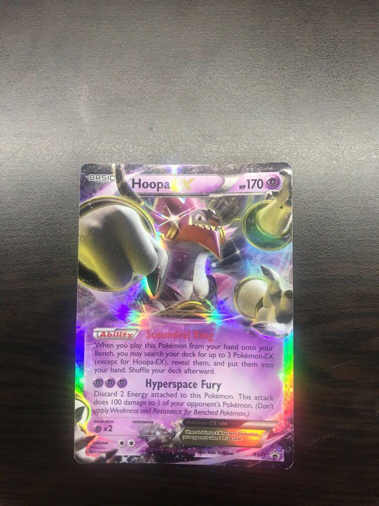 Pokemon Card-Hoopa EX, Hobbies & Toys, Toys & Games on Carousell