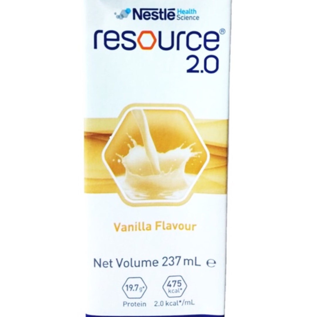 Resource 2.0 vanilla flavour 5 cartons, Food & Drinks, Packaged ...