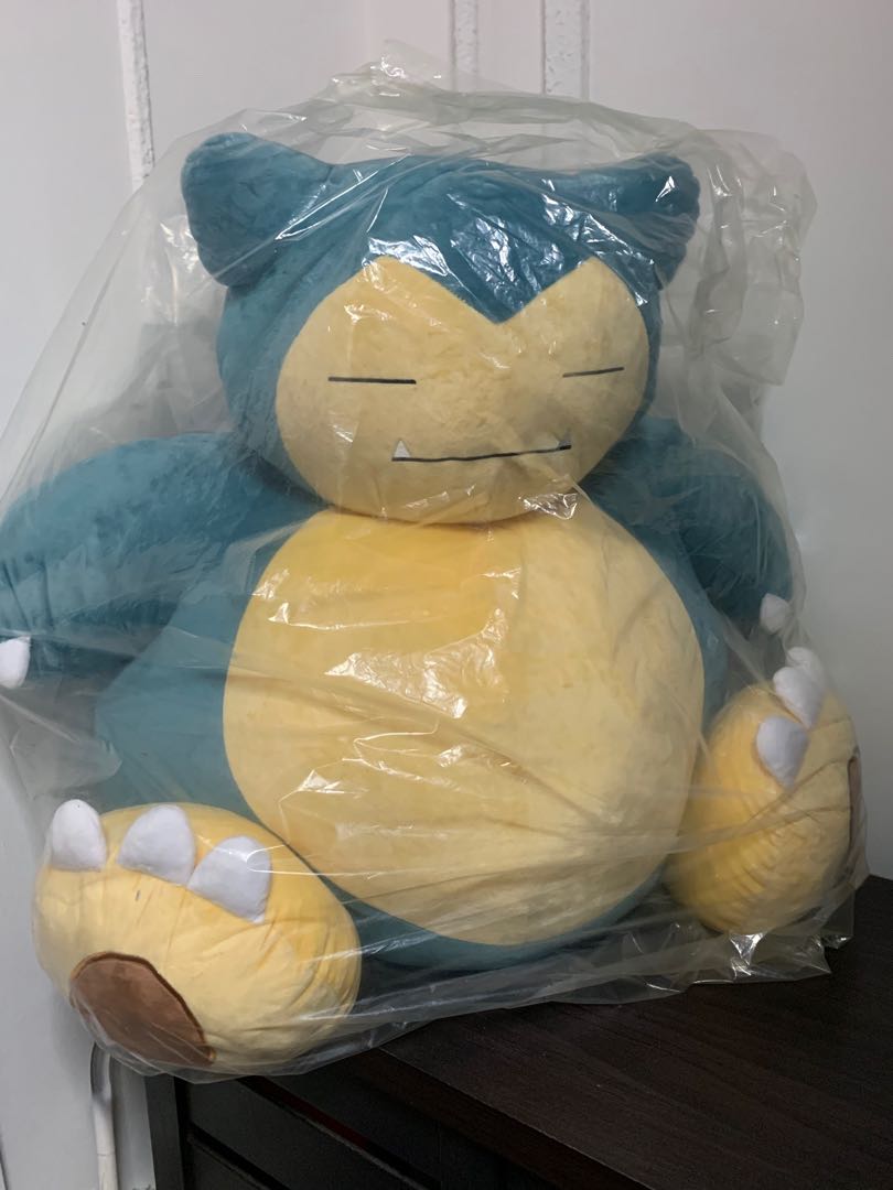Snorlax plush $45, Hobbies & Toys, Toys & Games on Carousell