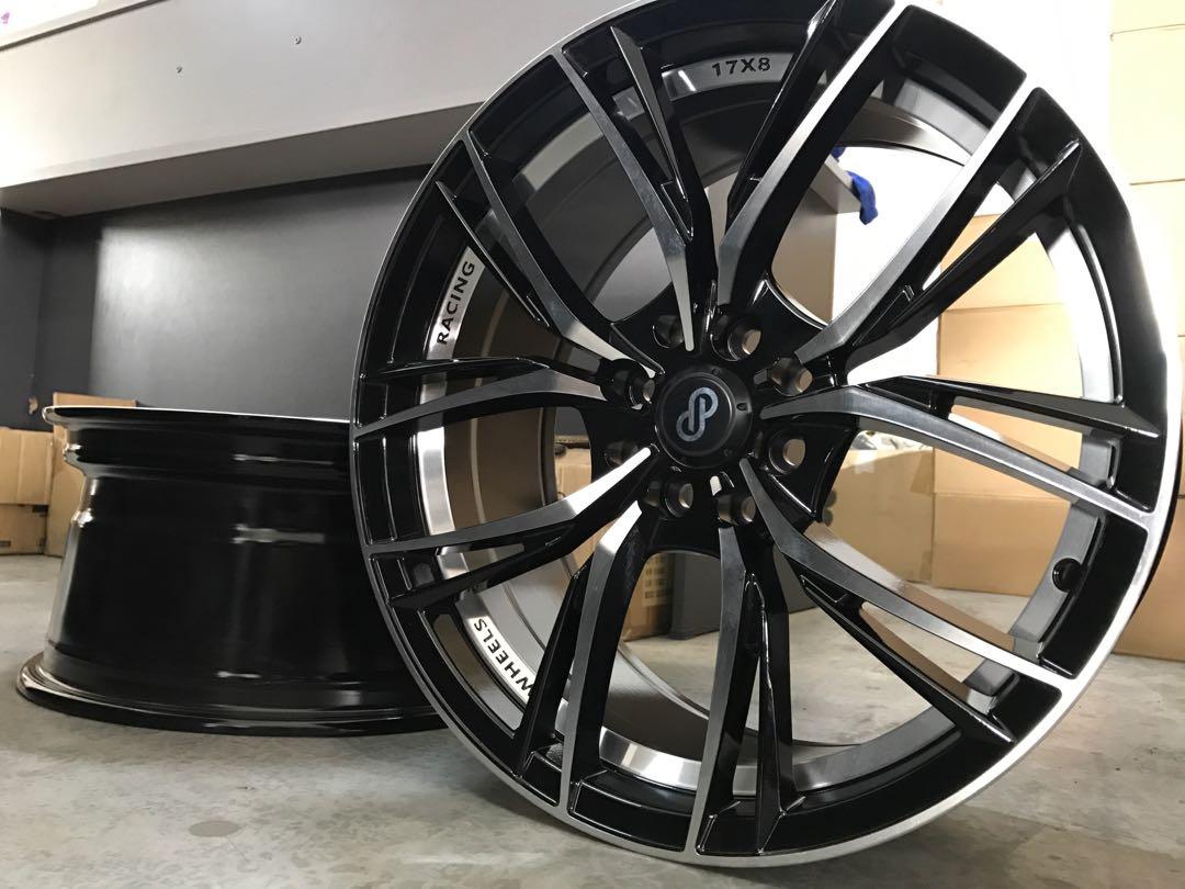 Sport rim baru 17inci Enkei oem UTK vios city jazz alza Mazda persona ...