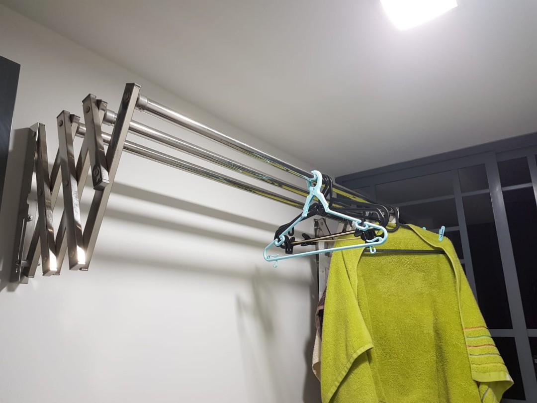 retractable hanger, Furniture & Home Living, Bathroom & Kitchen ...