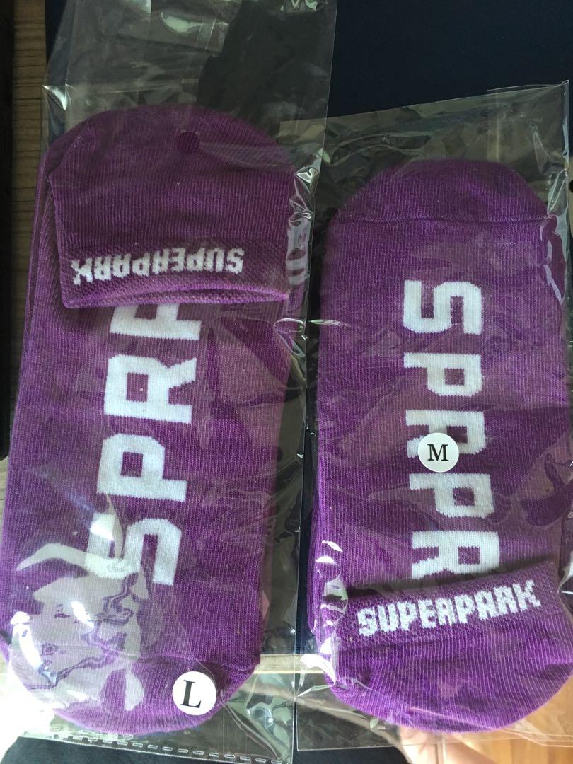 Superpark Grip Socks, Men's Fashion, Activewear on Carousell