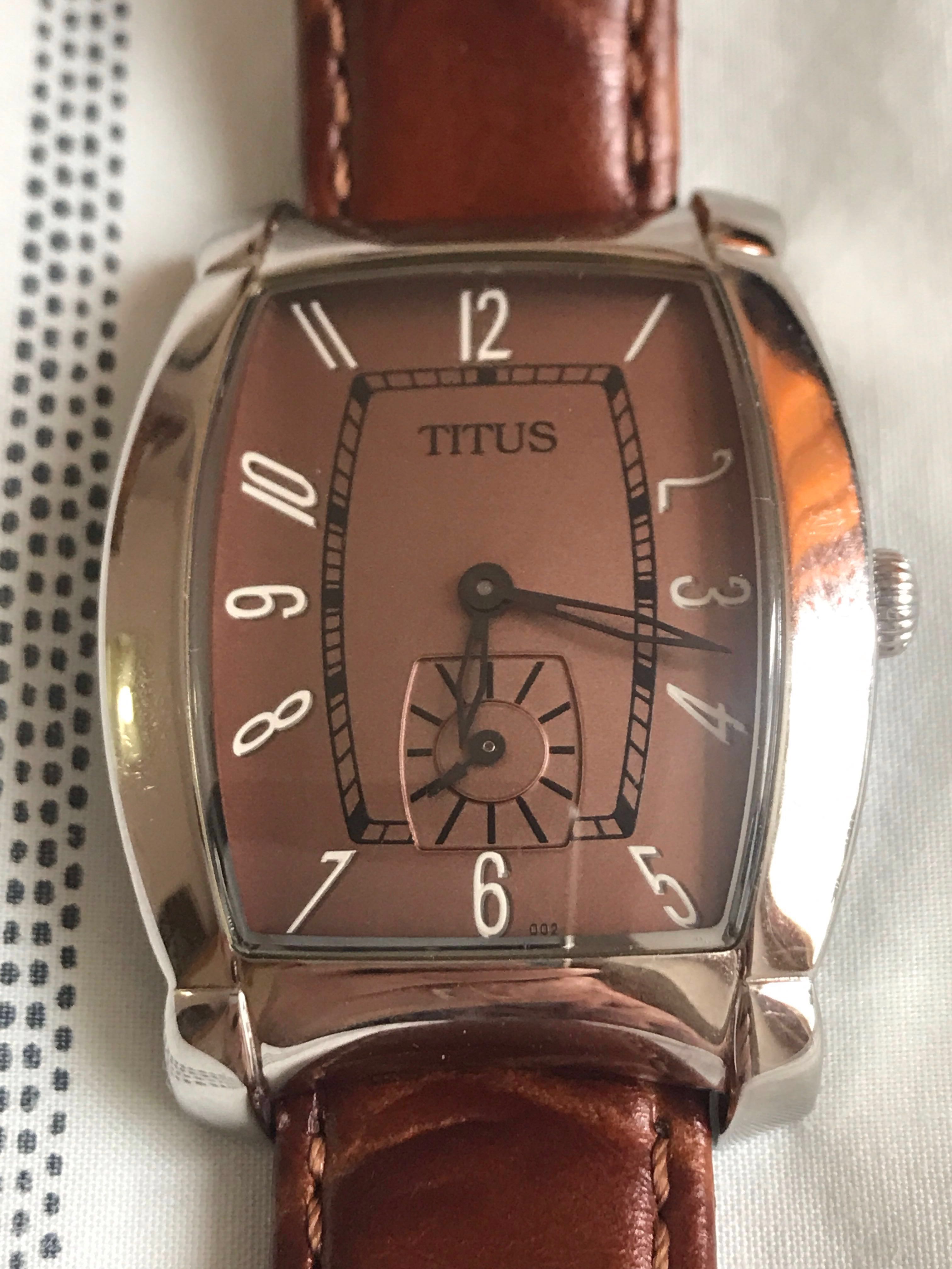Titus watch 鐵達時天長地久, 興趣及遊戲, 收藏品及紀念品, 古董收藏 - Carousell
