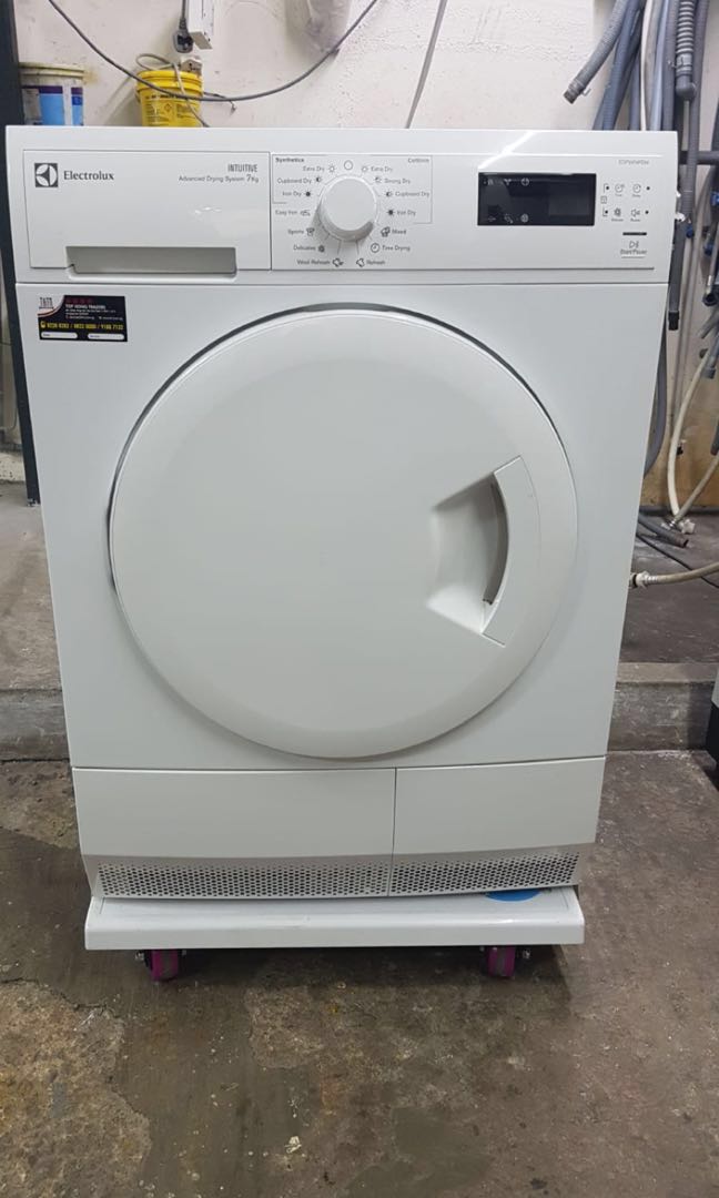 Used Electrolux 7kg Intuitive Front Load Condenser Dryer EDP2074PDW, TV ...