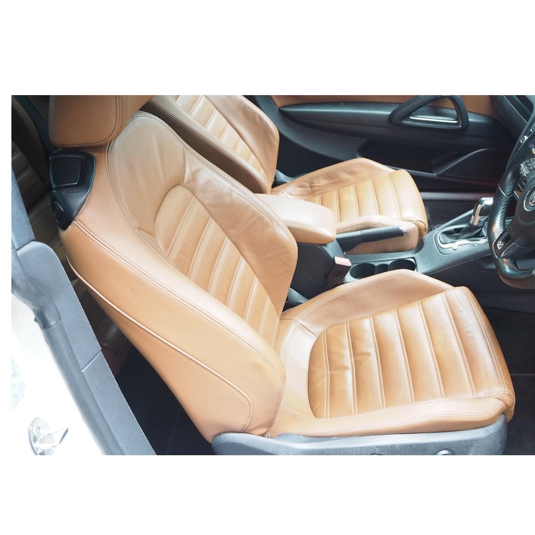 VW SCIROCCO ELECTRIC SEATS CUSHION SET BROWN , Car Accessories ...