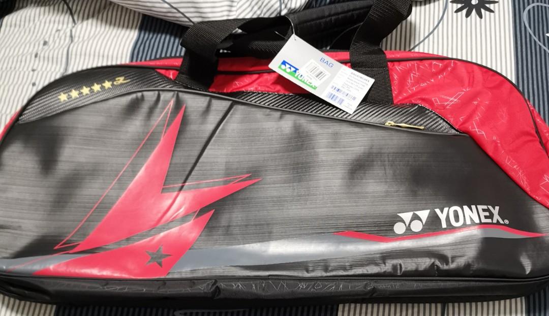 Yonex Lin Dan Badminton Bag, Sports Equipment, Sports & Games, Racket ...