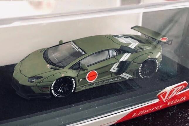 1/64 Scale LB Works Aventador Lamborghini Aventador with ⭕️ Zero ...