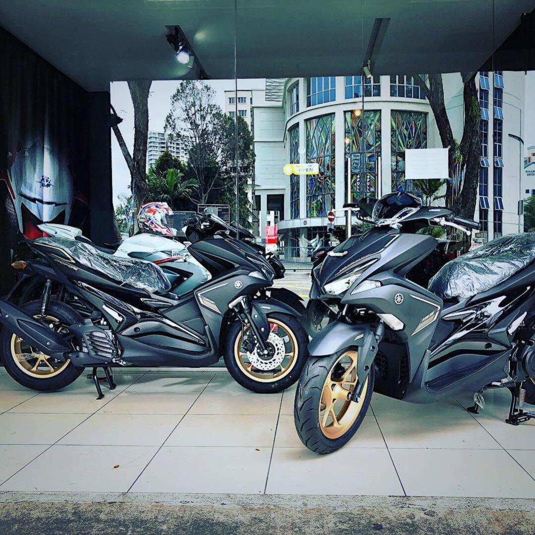 2019 Yamaha Aerox 155 ABS (Key Model), Motorcycles, Motorcycles for ...
