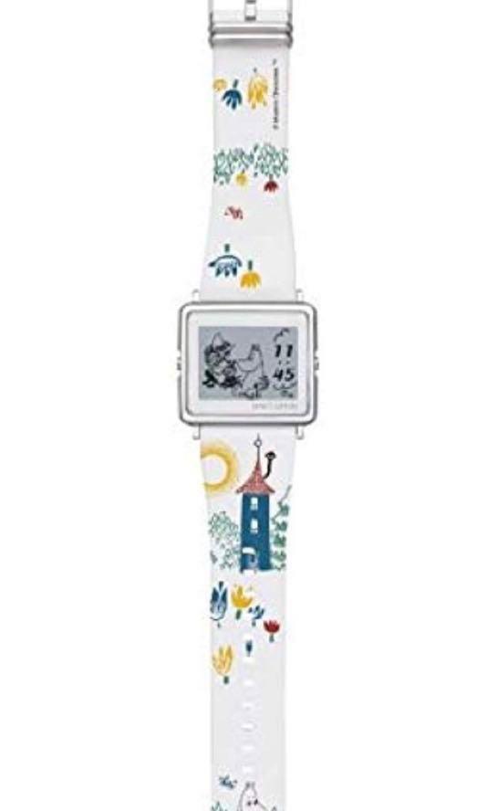 (日本代購) Epson Smart Canvas Moomin watch 姆明手錶, 名牌, 手錶 - Carousell