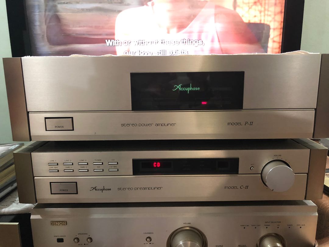 Accuphase stereo preamplifier c-11 form