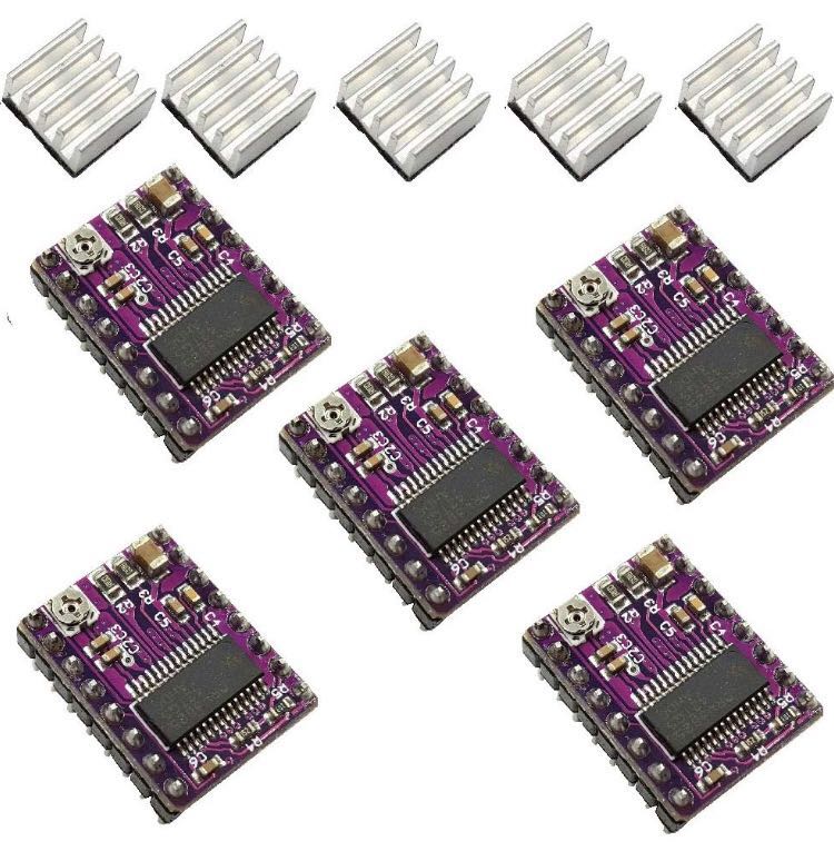 5X DRV8825 Stepper Motor Driver Module for 3D Printer Reprap RP A4988 ...