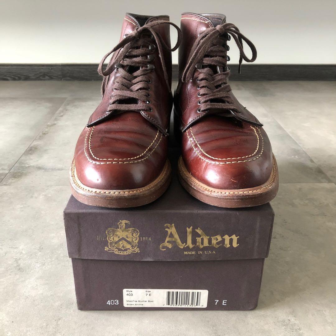 Alden 403 Indy boot, Men's Fashion, Footwear, Boots on Carousell