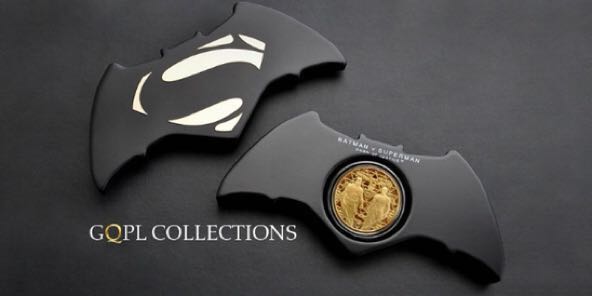 Batman v Superman 999.9 Fine Gold 1oz Dawn of Justice, Hobbies & Toys ...