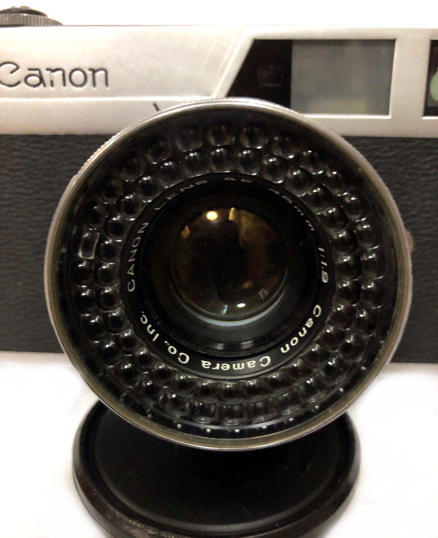 Canon Canonet with SE 45mm f1.9 lens, Photography, Cameras on Carousell