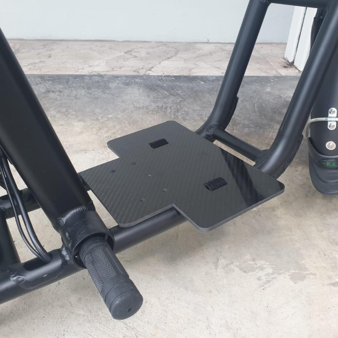 Fiido Electric Scooter Carbon Fiber Foot Pad, Sports Equipment, PMDs, E ...