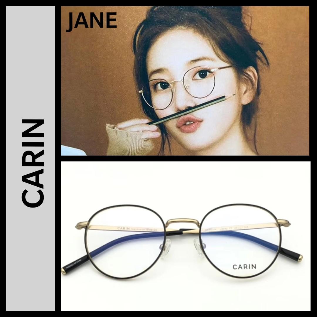 Carin Jane B titanium frame glasses, 女裝, 手錶及配件, 眼鏡 - Carousell