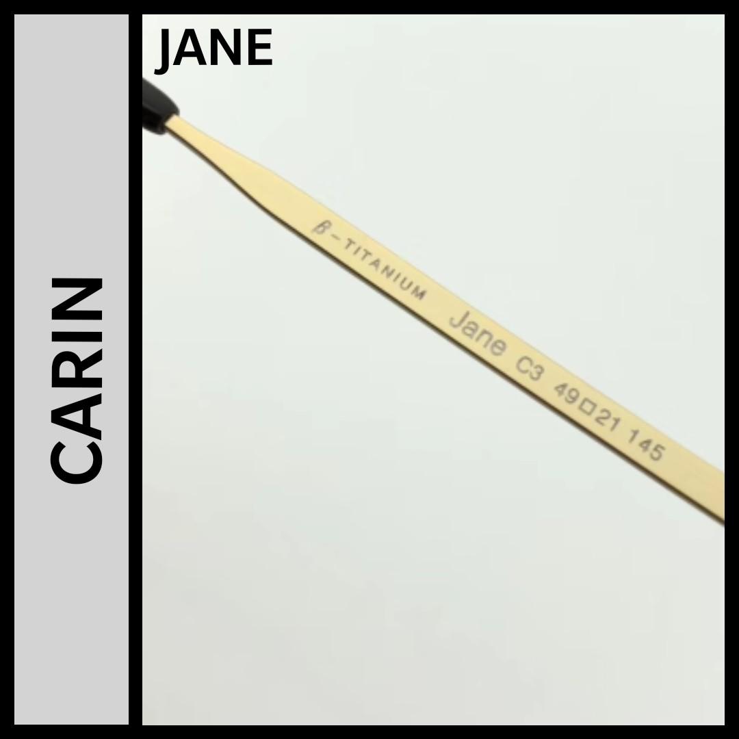 Carin Jane B titanium frame glasses, 女裝, 手錶及配件, 眼鏡 - Carousell
