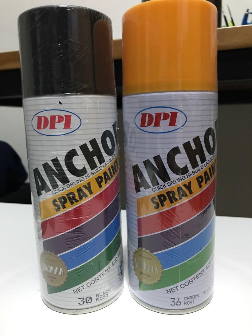 DPI Anchor Lacquer Spray Paint, Hobbies & Toys, Stationery & Craft ...