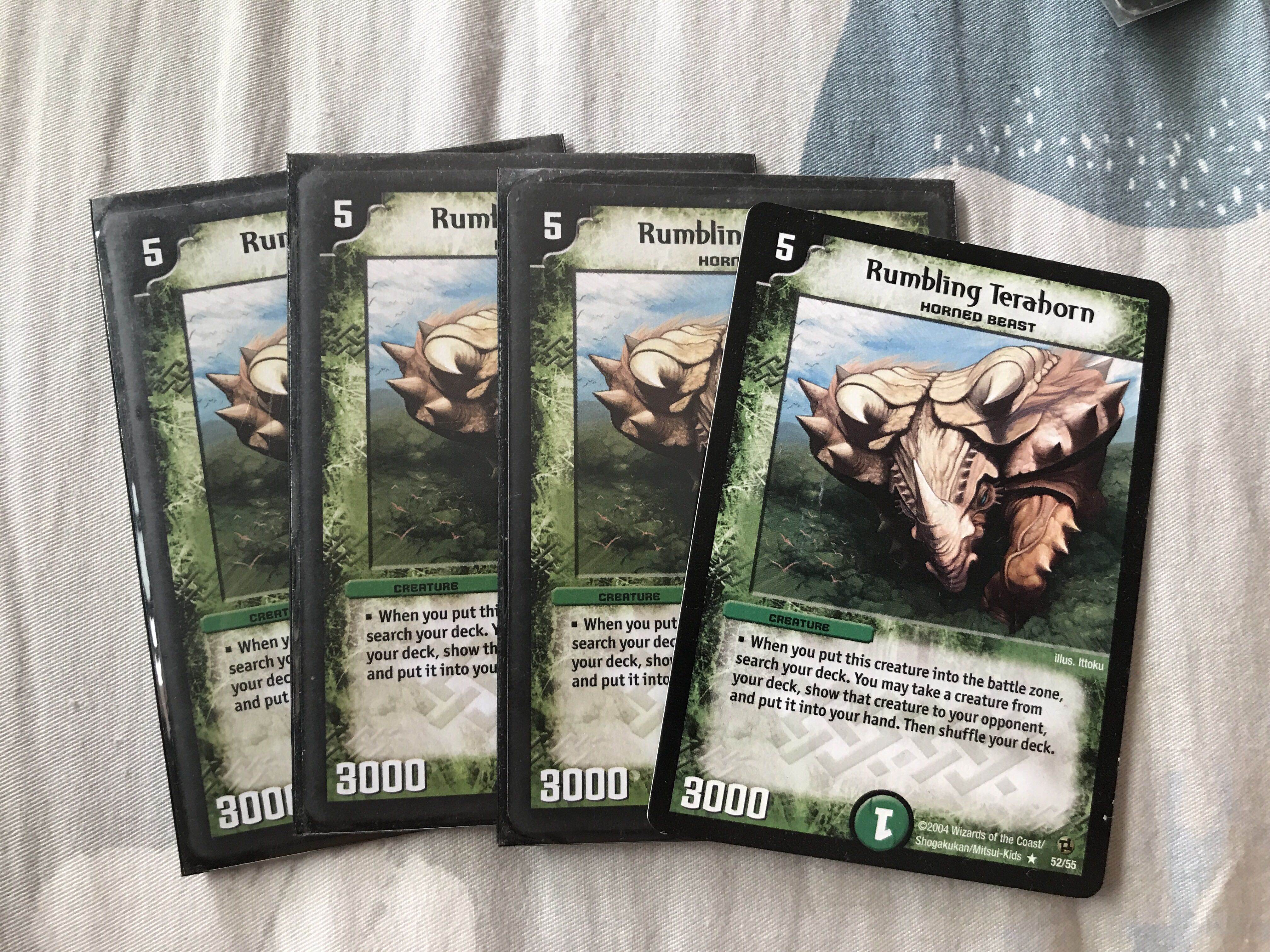 Duel Masters TCG Rumbling Terahorn, Hobbies & Toys, Toys & Games on ...