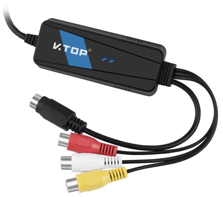 (E2331) Digitise Video Grabber Windows 10 USB Video Capture Card VHS ...