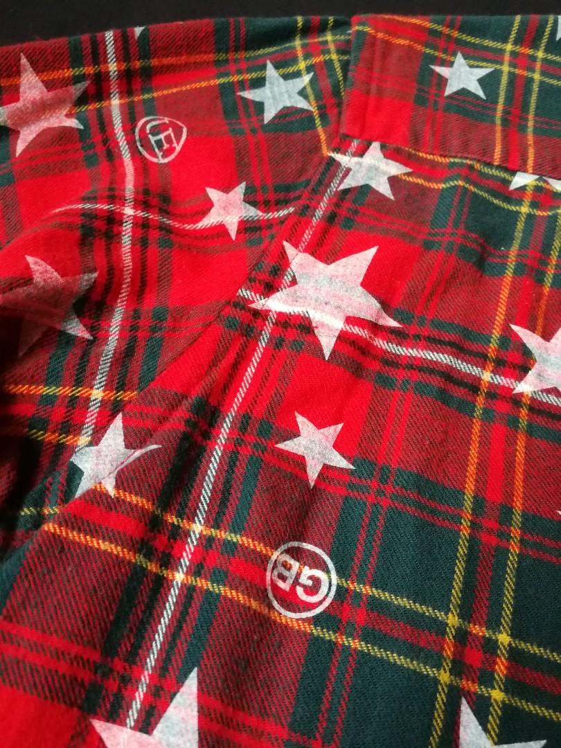 Englatailor X Uniform Experiment Star Flannel Check Shirt UE, Men's ...