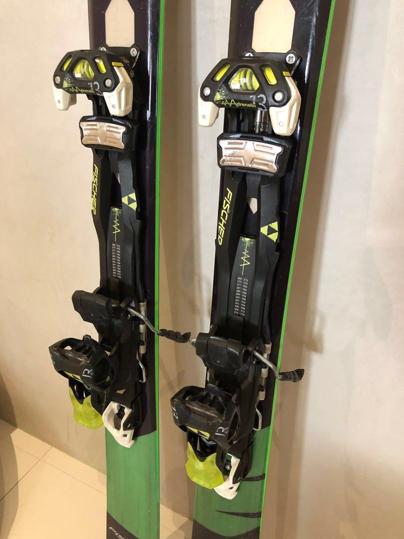 Fischer Ranger 98 Touring skis 180cm with skins , Sports Equipment ...