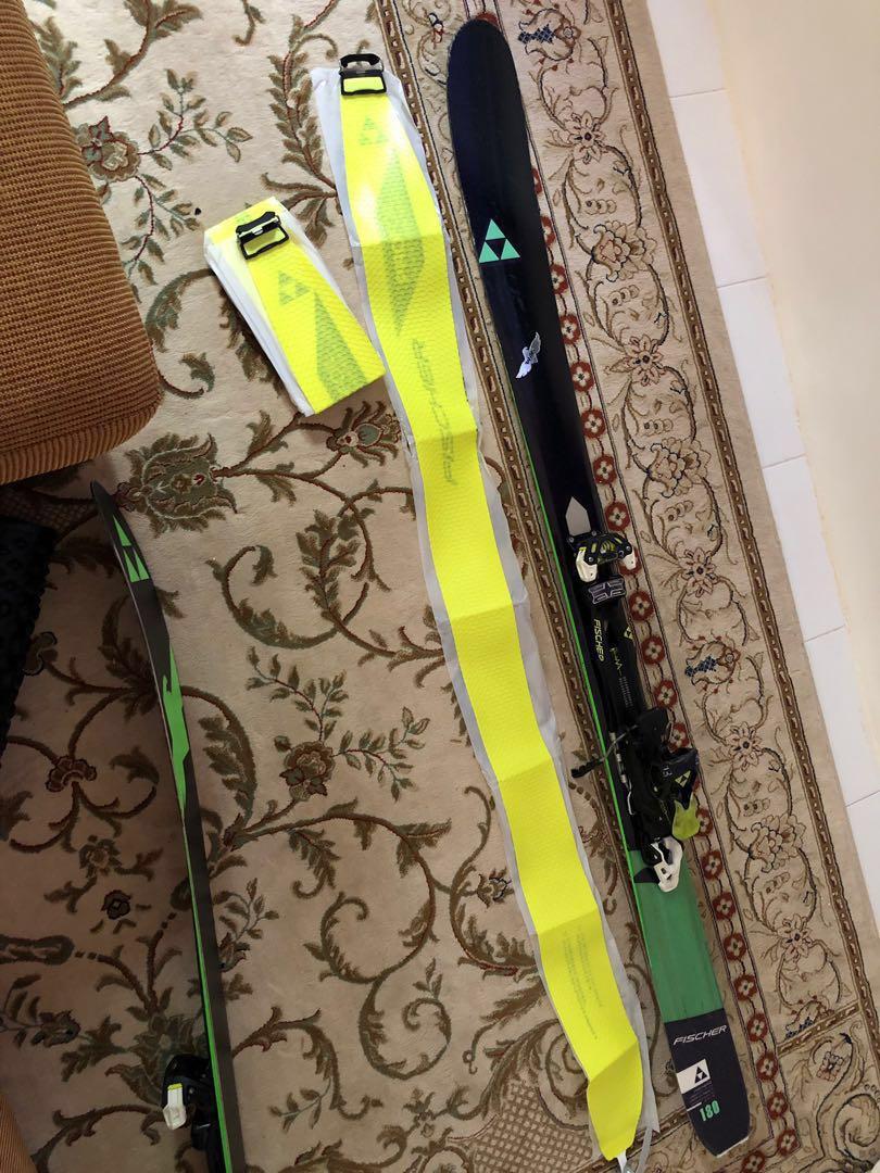 Fischer Ranger 98 Touring skis 180cm with skins , Sports Equipment ...
