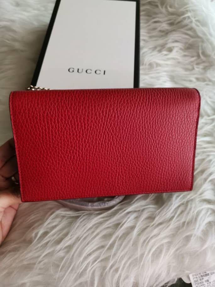 Gucci WOC red, Luxury, Bags & Wallets on Carousell