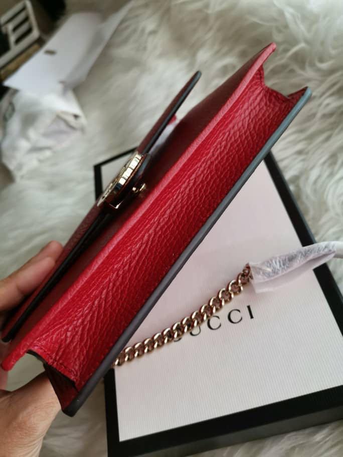 Gucci WOC red, Luxury, Bags & Wallets on Carousell