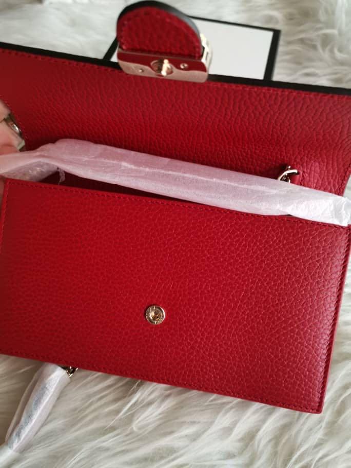 Gucci WOC red, Luxury, Bags & Wallets on Carousell