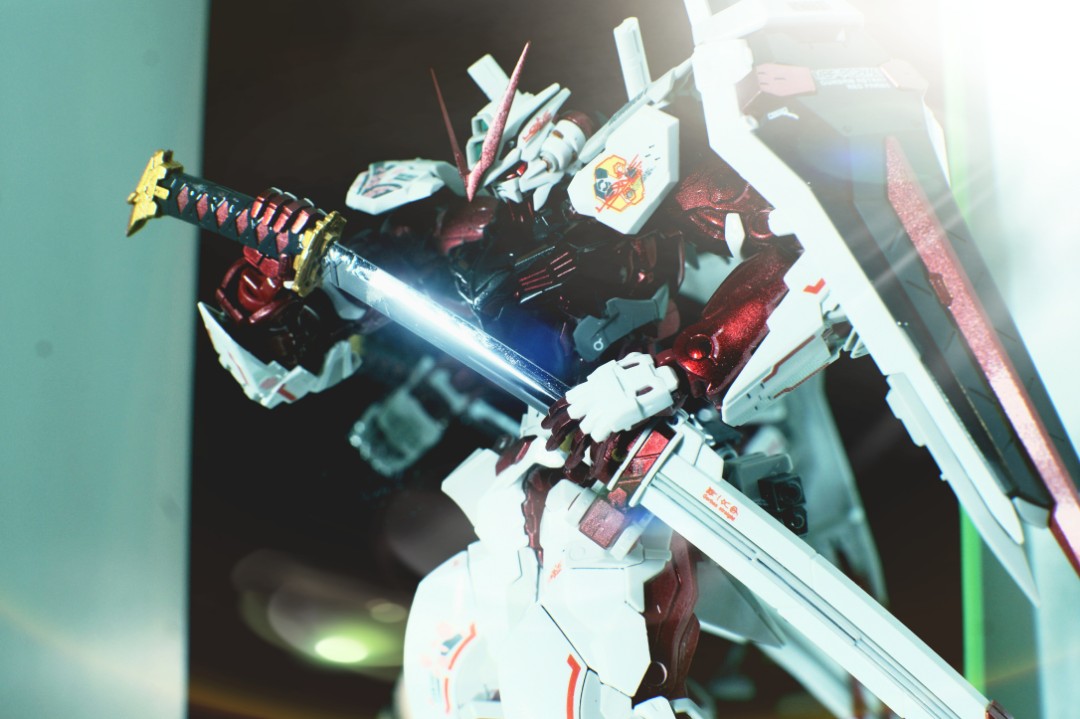 Gundam Astray Red Frame HIRM Hi Resolution model 1/100 custom paint ...