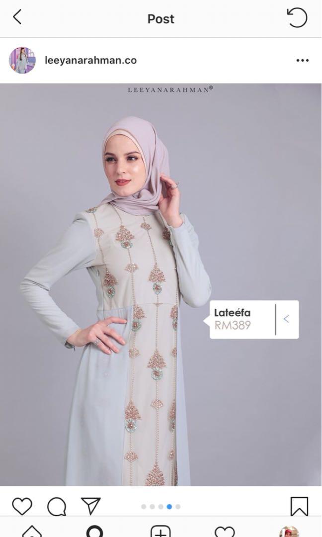 Leeyana Rahman 2019, Women's Fashion, Muslimah Fashion, Baju Kurung ...