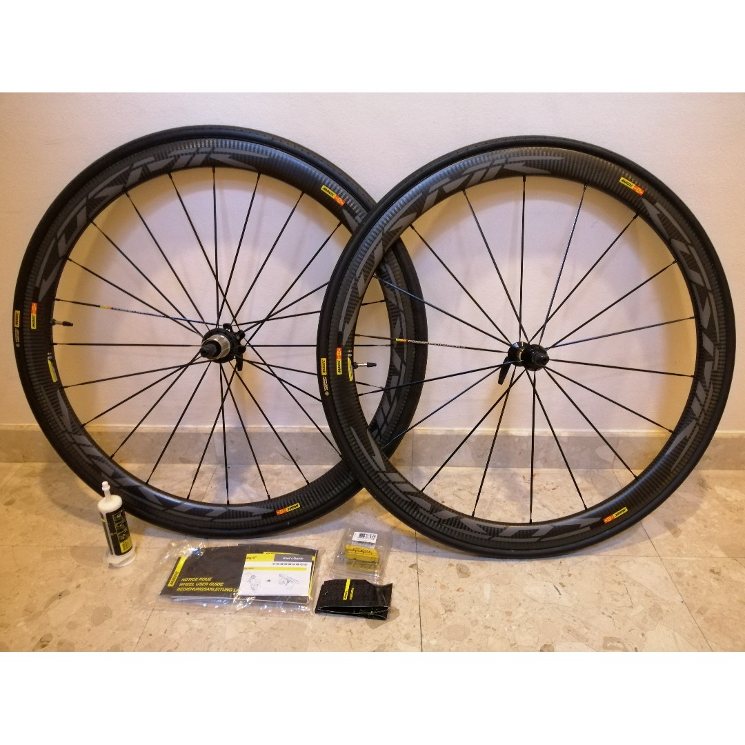 Mavic Cosmic Pro Carbon SL UST, Sports Equipment, Bicycles & Parts, Parts & Accessories on Carousell