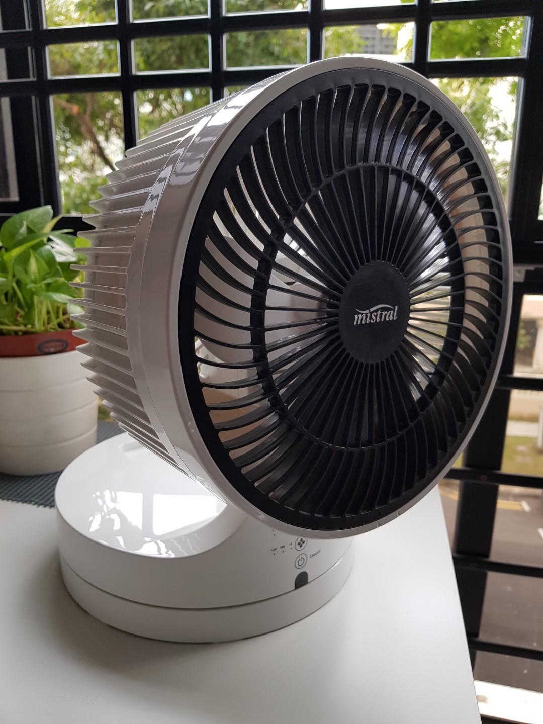 Mistral - Fan (Desk/Rotary), Furniture & Home Living, Lighting & Fans ...
