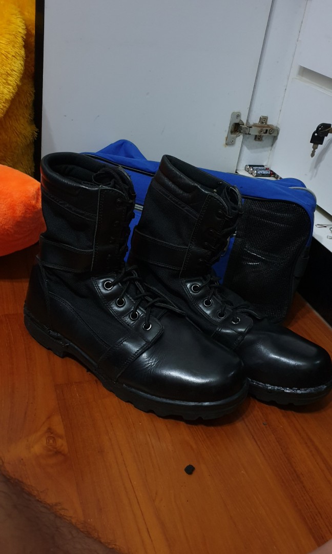 NCC SAF BOOTS MILITARY COMBAT, Men's Fashion, Footwear, Boots on Carousell