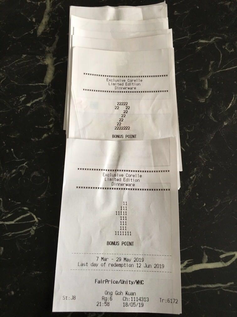 NTUC Fairprice Bonus Point Redemption for Exclusive Corelle Limited ...