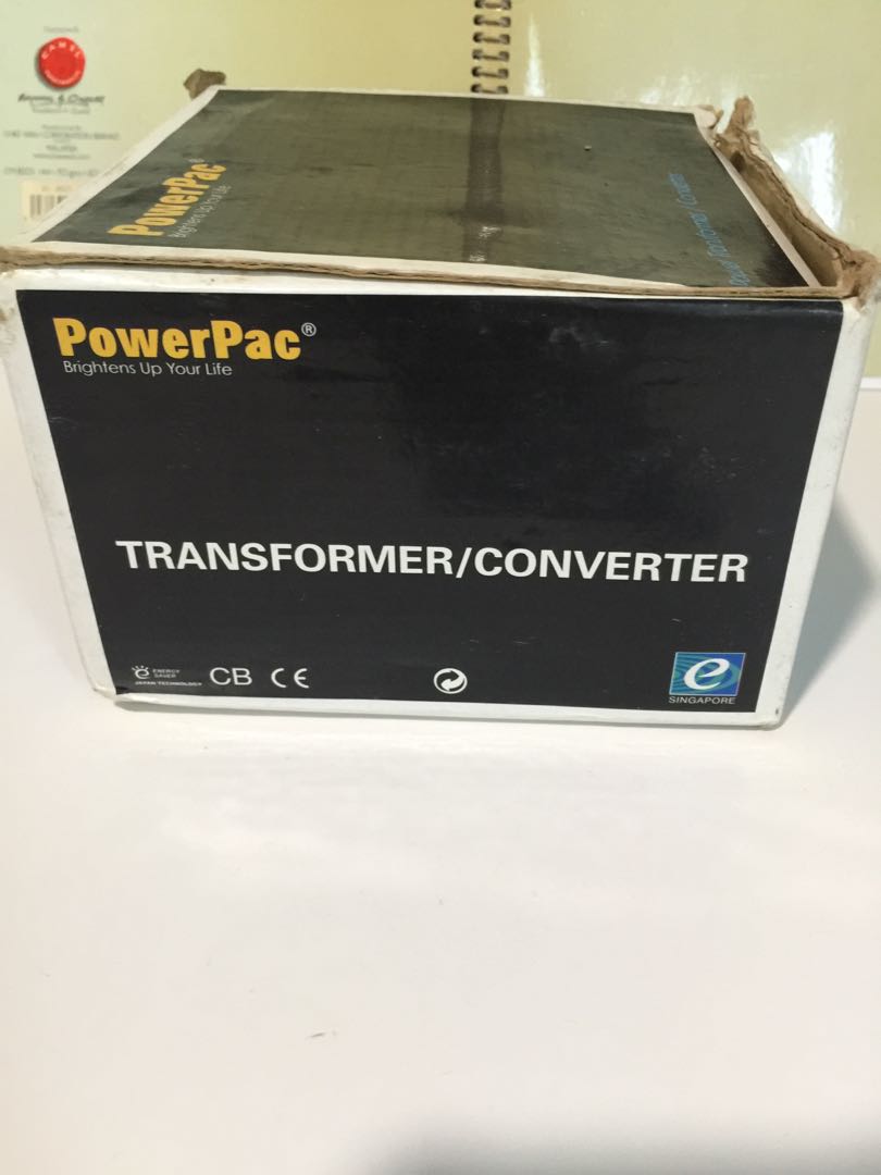 PowerPac Transformer/converter, TV & Home Appliances, Electrical ...
