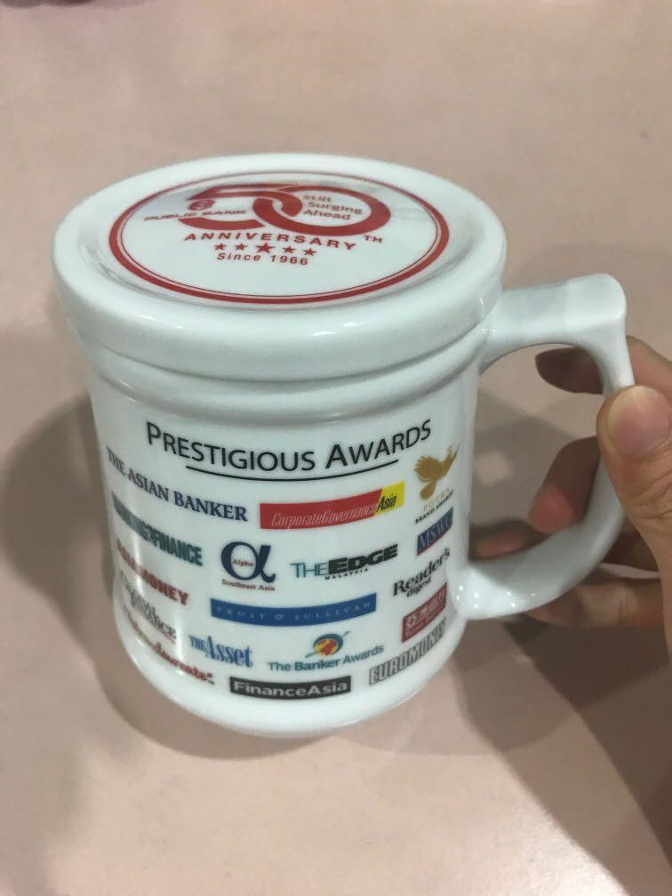 Public Bank Anniversary Mug, Furniture & Home Living, Kitchenware ...