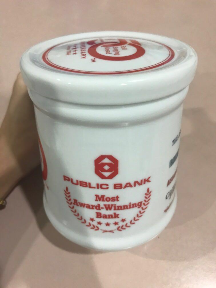 Public Bank Anniversary Mug, Furniture & Home Living, Kitchenware ...
